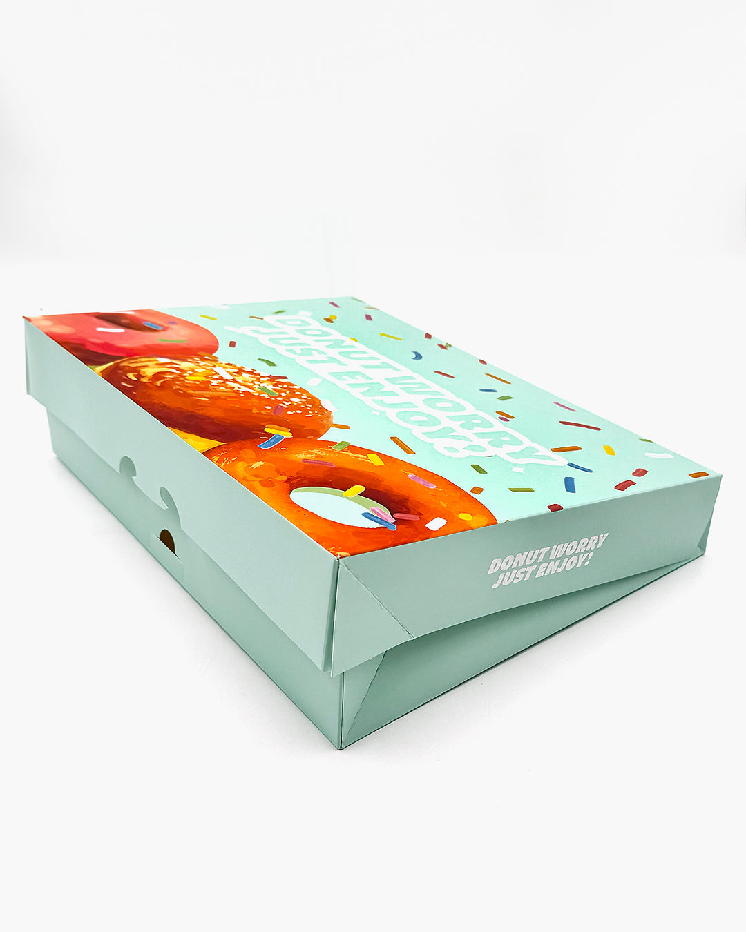 Box Donut 1-DZ Flat Printed (Donut Worry) 125ct. – texasbakerysupply