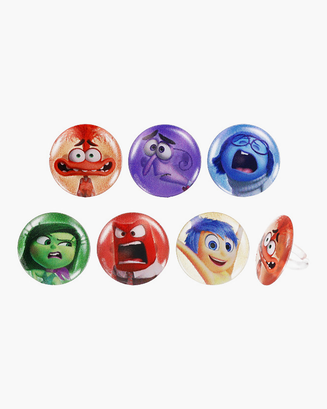 Disney & Pixar's Inside Out 2 Burst of Emotion Rings 144ct ...